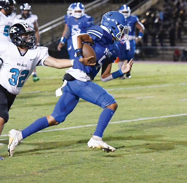 Sabers turn back time in 24-0 victory over Na Alii | News, Sports, Jobs - Maui News